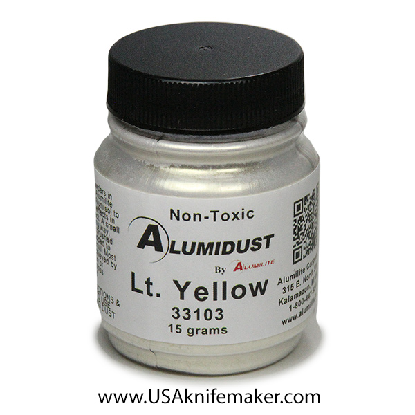 Alumidust Metallic Powder - Light Yellow - 15g